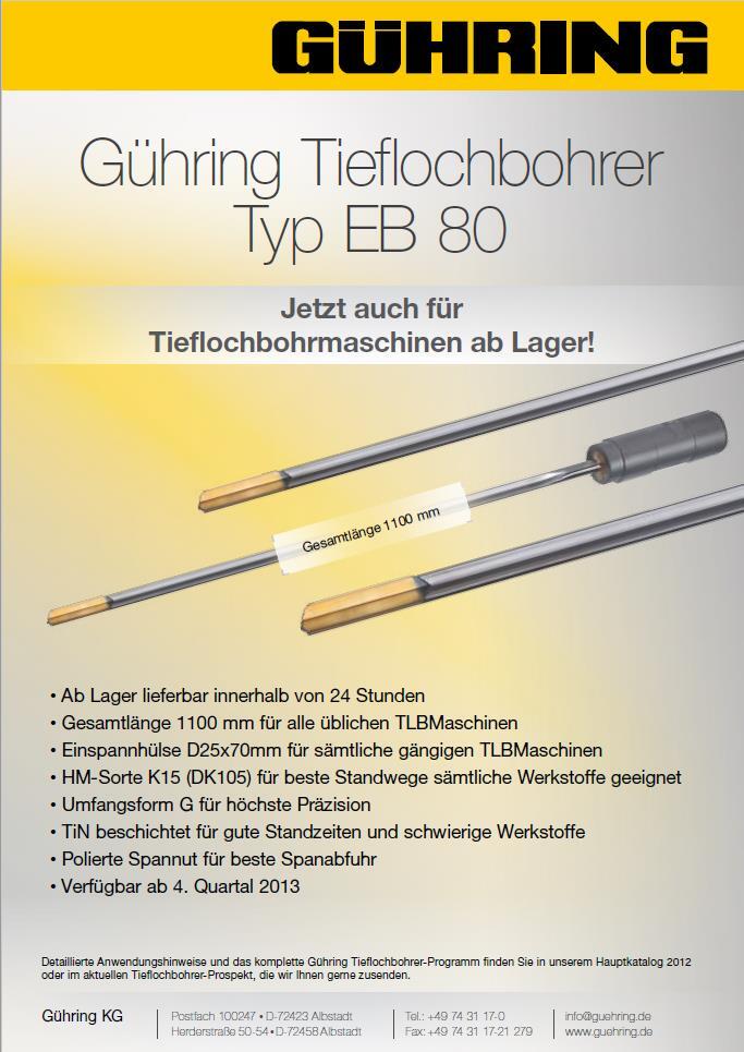 Infomaterialien zum Download - Gühring