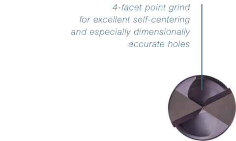 GU 500 HSS drill: efficient machining and long tool life