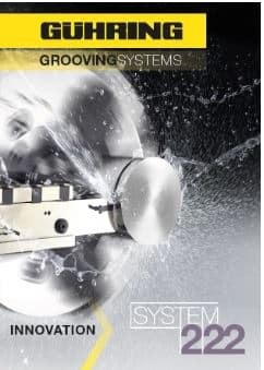 Grooving tools in practice: one workpiece, five solutions - Gühring KG